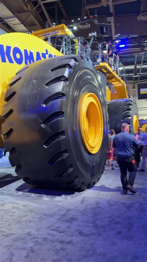 Explore the Komatsu WE2350 Wheel Loader at MINExpo 2024