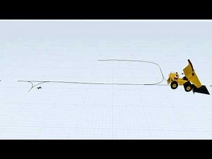 Mining Truck movement, using FlexSim Simulation Software