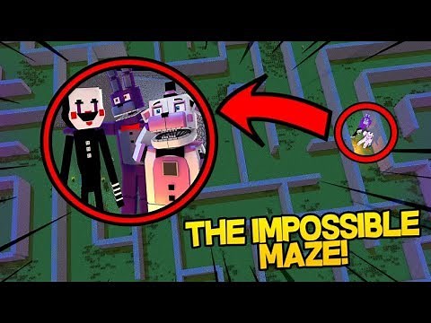 The Impossible Maze!- Minecraft FNAF Roleplay