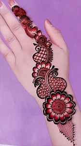 1.2M views · 6.7K reactions | Back Hand Mehndi Design Henna Design mehndi ka design l gulfmehndi design | Mehndi Design | Facebook