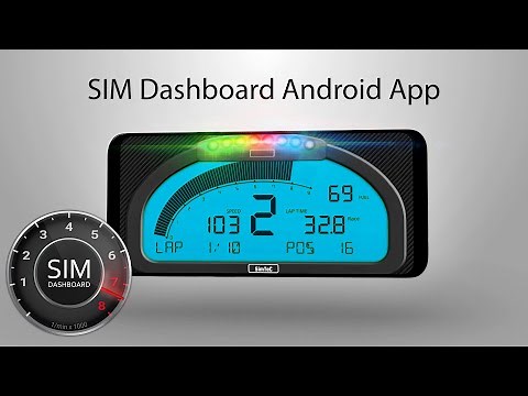 SIM Dashboard Android App for PC and Console Racing Games 2023