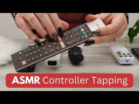 ASMR Remote Control Tapping (Plasticky Clicks)