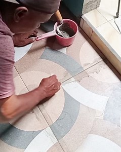How to grout tiles using cement (This is the right way) | Andris Brick Art