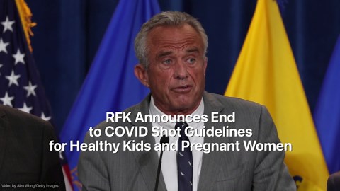RFK Announces End to COVID Shot Guidelines for Healthy Kids and Pregnant Women