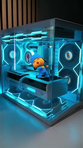 Gaming Setup….POCOYO Theme #GamingSetup #setup #PC #pcgaming #pocoyo