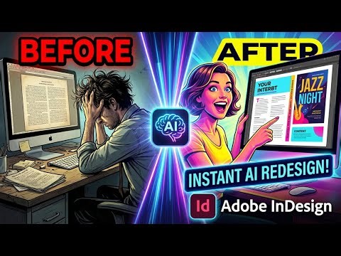 InDesign Style Packs: Instantly Redesign ENTIRE Documents with AI!