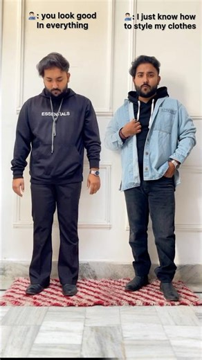 Basic vs styled | which one do you prefer#mensfashion #dailyshorts