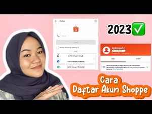 How to register a Shopee account in 2023✅💯 successfully ⁉️