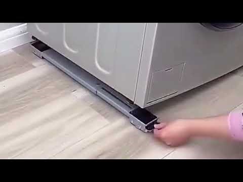 Washing Machine Stand Movable Adjustable Refrigerator Raised Base Mobile Roller