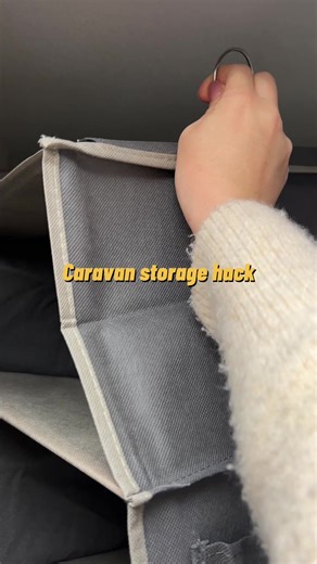 Caravan storage hack!✨🚐 #theyoungcaravancrew