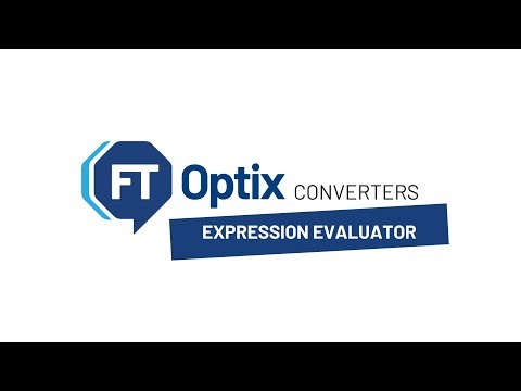 FactoryTalk Optix Advanced dynamic links - Converters: Expression Evaluator