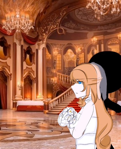 —#CLORIVIA I'm so late for this trend but whatever Yes, I did get lazy tryna draw the person navia was supposed to be married with🥹✌️ First angst clorivia I have ever done, I will NOT be doing this again #fyp #xybca #genshinimpact #trend