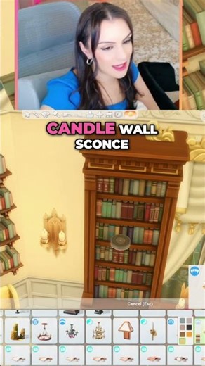 📚 Enchanting Belle Library in The Sims 4 Castle Build! ✨