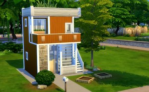 〔模拟人生4速建❤搬运〕5×5房屋（NOCC） by  XUrbanSimsX