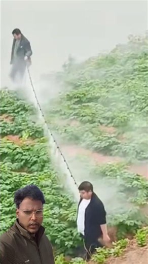 In China, This Simple Wire System Sprays Water Across Entire Riverbank Farms