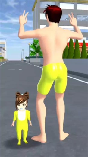 Who Dances the Best in Sakura School Simulator? 💃🔥 Funny Dance Battle!#shorts