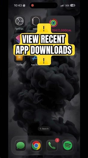 How to View Recent App Downloads on iPhone