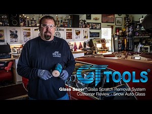 GT Tools® Glass Saver™ Glass Scratch Removal System - Customer Video - Snow Auto Glass on 1967 GTO