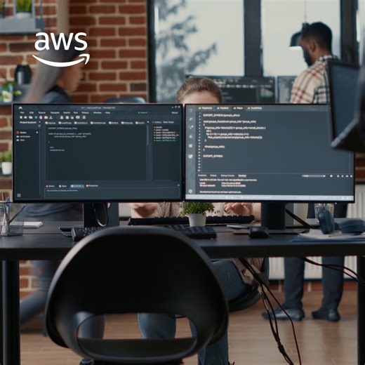 Learn how to get started with Generative AI. 🤖🌐 AWS shares with The Wall Street Journal how the cloud unlocks a fresh approach to this field. Learn more. 👉 https://go.aws/3PmIB58 | Amazon Web Services