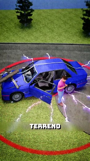 What to do if electrical wires fall on your car 😨