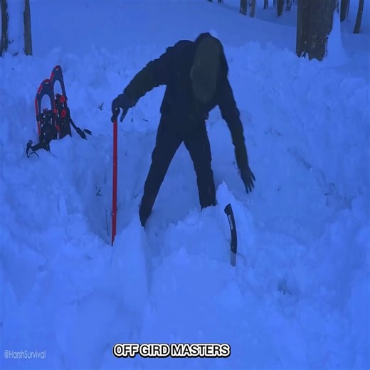 1.5K views · 27 reactions | I Survived -43°C in a Snow Pit Tent. Off-Grid Winter Life #OffGridLiving #bushcraft #offgrid #OffGridLife #camping #campinglife | Off Grid Masters | Facebook