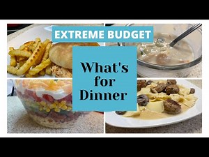 EXTREME BUDGET DINNERS! Easy Affordable Recipes