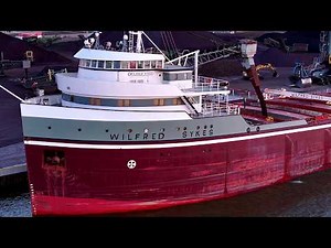 Boat Spotting in Toledo: Loading the 75-Year-Old Wilfred Sykes