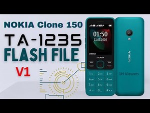 Nokia Clone 150 TA-1235 V1 Flash File | Firmware Free Download