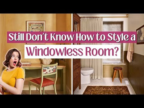 Interior Designers Reveal the Best Ways to Decorate a Windowless Room | Interior Styling Tips!