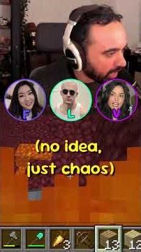 Squeex ruins the best hardcore Minecraft run with Ludwig, Valkyrae, Fuslie #minecraft #twitch #fails