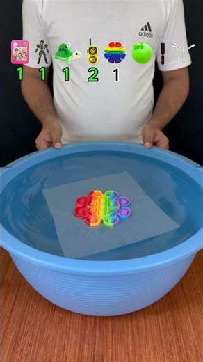 TRY TO GUESS HOW MANY TISSUE PAPER IT TOOKS! #asmr #satisfying #experiment