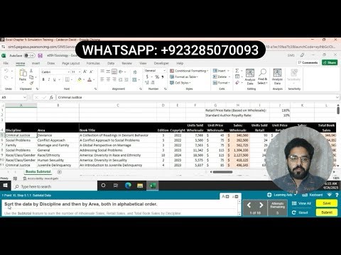 Excel Chapter 5 Simulation Training | Excel Simulation Labs Step By Step Guide MyITLab