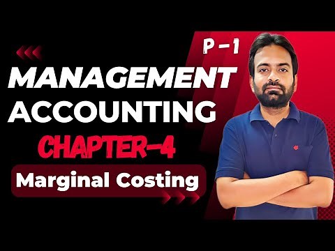 Marginal costing | Management accounting chapter 4 Relevant cost | Bcom/BBA/CA/CMA