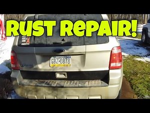 2012 Ford Escape Rust Repair Finely Finished!