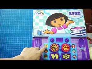 Cook With Dora: Abuela's Birthday Fiesta (Dora The Explorer, Play-A-Sound) 朵拉小廚師有聲書 【🎈愛米粒小舖】