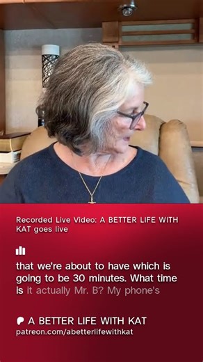 A Better Life With Kat Live on Patreon #shorts