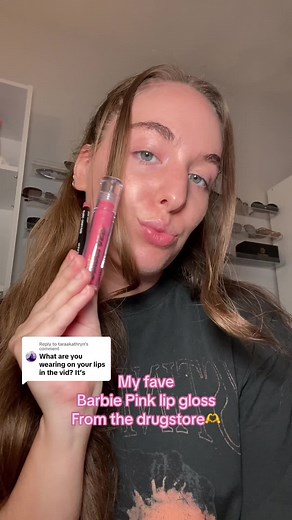 Replying to @taraakathryn The perfect barbie pink lip💖 all lip products are from the drugstore 🔗🔗 on my LTK @Ulta Beauty @MorpheOfficial @NYX Cosmetics #pinklipgloss #drugstorelipcombos