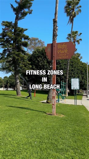 Free-to-use outdoor fitness equipment can be found at countless parks in Long Beach City. Take advantage of the walking paths, ADA-accessible equipment, and balance, cardio, and strength-building stations at the parks here: https://bit.ly/3J1dnfb | Visit Long Beach