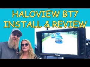 Haloview RV Backup Camera Install and Demo
