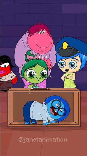 Test IQ for Sadness and Friends | Inside Out 2 #insideout2 #shorts #animation