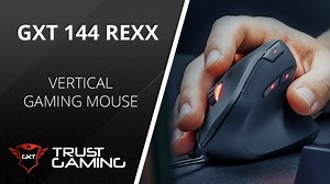 Trust presenta GXT Rexx, il suo primo mouse da gaming verticale
