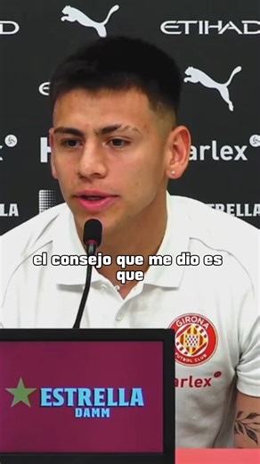 SportsCenter ESPN on Instagram: ""FUE ALGO MUY LINDO: ME AYUDÓ MUCHO" el Diablito Echeverri fue presentado como nuevo refuerzo del Girona y contó su charla con PEP GUARDIOLA."