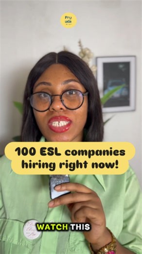 Still applying for jobs randomly in 2026? That’s exactly why you’re not getting results. If you’re searching for: • Online ESL jobs • Remote teaching jobs • Work from home jobs in Nigeria • Legit companies hiring English tutors You need direction, and we are here to guide you. We compiled a list of 100 ESL companies currently hiring, including: ✔️ Application links ✔️ Requirements & criteria ✔️ Hiring locations ✔️ Pay range etc.. Stop wasting months guessing. Start applying strategically This li