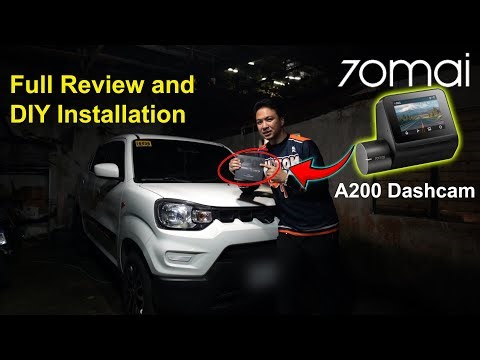 Best Budget but high-quality Dash Cam in the Market? DIY installation on Suzuki Spresso | 70mai A200