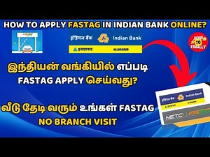 How to Apply Fastag Online | Indian Bank | Indian Bank Fastag Online Apply | Fastag | NETC
