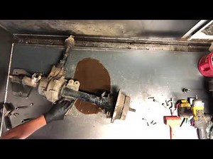 How To - Kawasaki Bayou 300 KLF300 4x2/4x4 - Rear Differential Gearcase Output Gear Axle Shaft Set