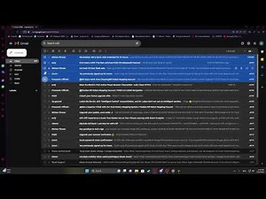 How To Select & Delete Multiple Mails On Gmail