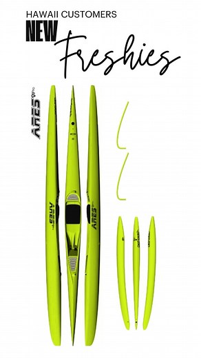 3.4K views · 52 reactions | New FRESHIES loaded to the website. Go check them out before they go! www.kaiwaa.com/available-inventory New pro model colors 朗 #kaiwaacanoes #kaiwaa #mykaiwalife #aresoc1 #geminioc2 #vegasurfski | Kai Wa'a Canoes and Kayaks | Facebook