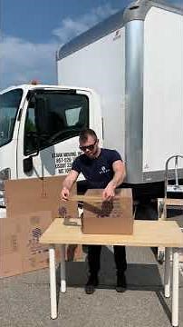 The best way to fold/create/make a moving box by Stark moving and storage