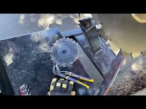 Stihl Chisel Tooth Circular Saw Woodcutter Blade how to remove and replace